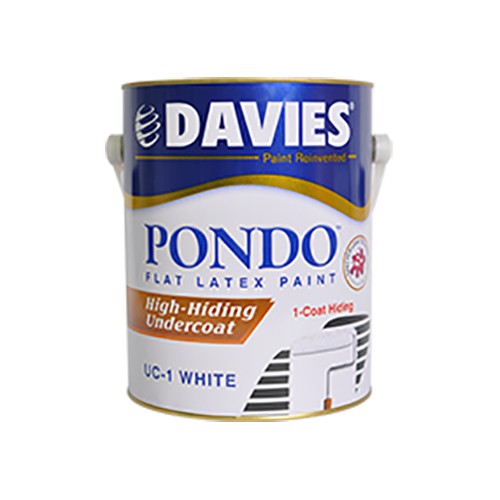 Davies UC-1 Pondo High Hiding Undercoat Flat Latex White | Shopee ...