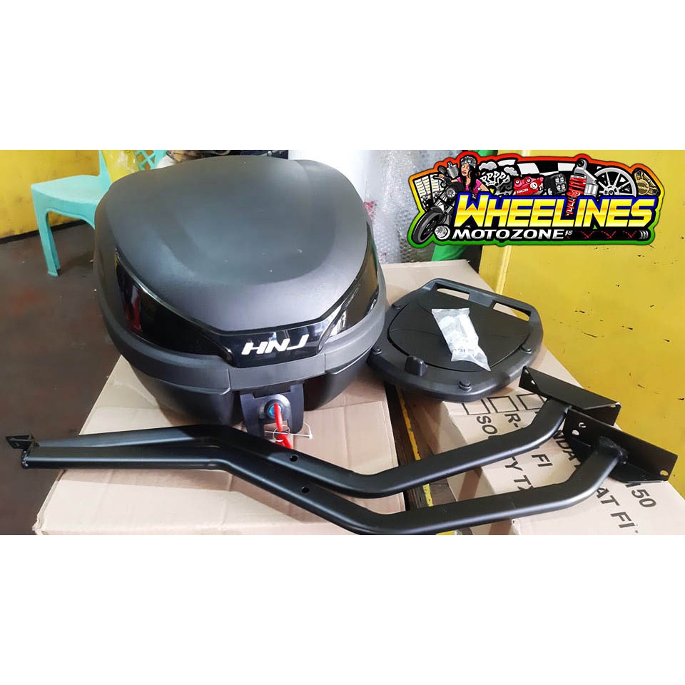 TOP BOX 30 liters & HRV Bracket for Smash XRM/RS , Rs150 , Sniper ...