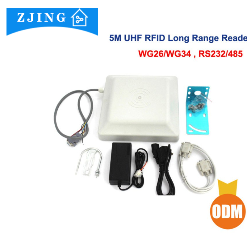 Long range uhf rfid reader for vehicle/parking application 5 meters ...