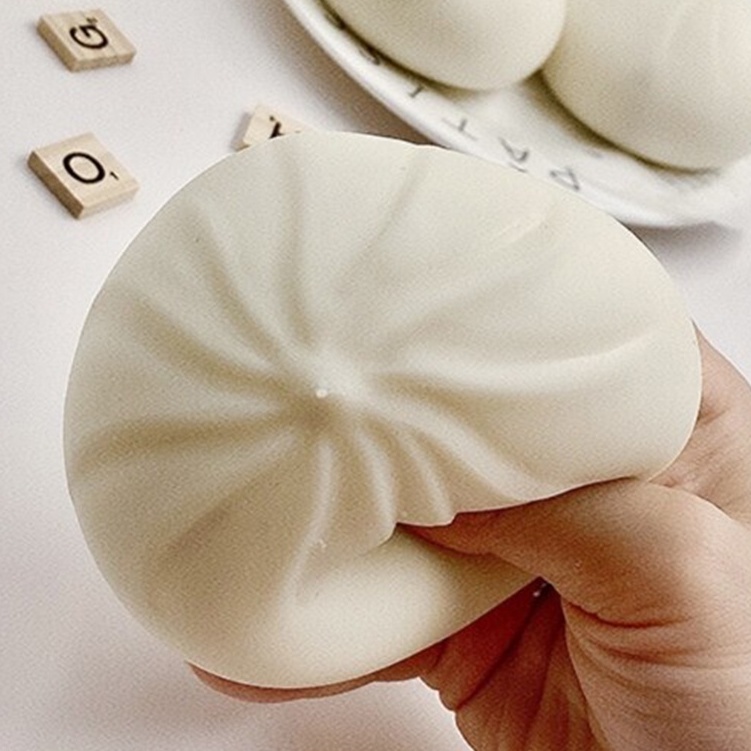 Siopao Ball Squishy Ball Toy Sticky Ball NeeDoh Stress Ball Push Pop ...