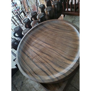 bandehado/bandeha big wood plate for rice 12inches round(magkuno wood ...