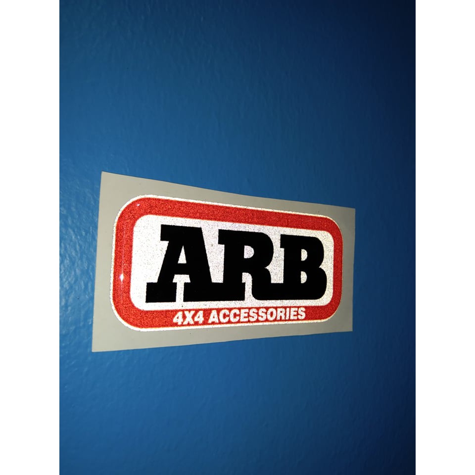 ARB LOGO SILICON STICKER FOR STEEL BUMPERS Replacement (Size is 3 ...