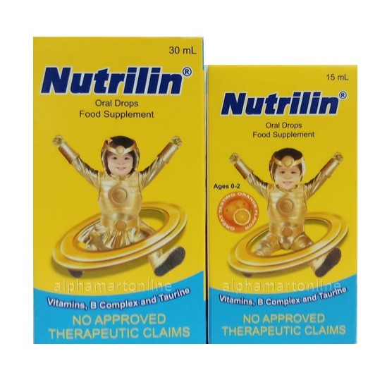 Nutrilin Oral Drops 30ml/15ml | Shopee Philippines