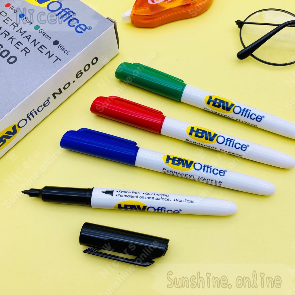 1PC Original HBW #600 Marker 1mm Permanent Marker Pentel Pen | Shopee ...