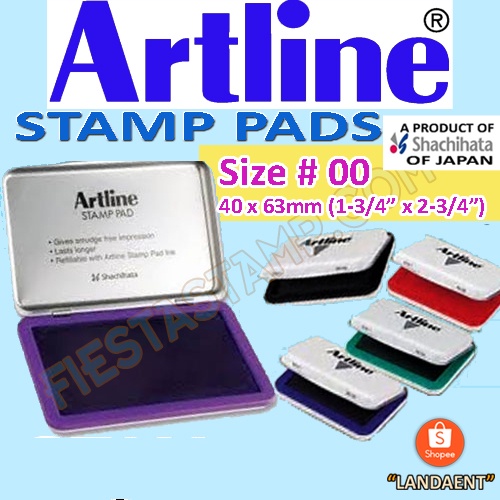 Artline Stamp Pad No. 00 (Inked) | Shopee Philippines