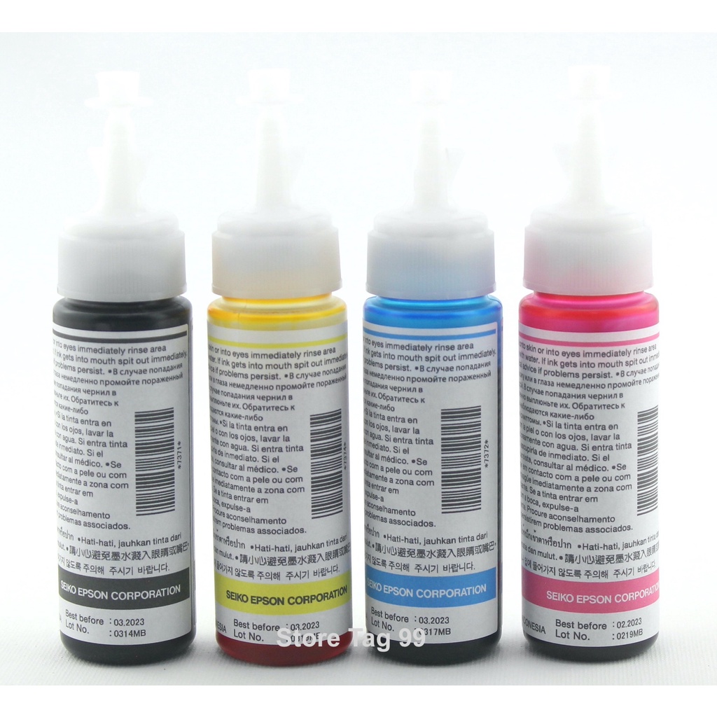 Epson Original ink 40ml ( 664 101 % Original ) Bottle for L121 / L120 ...