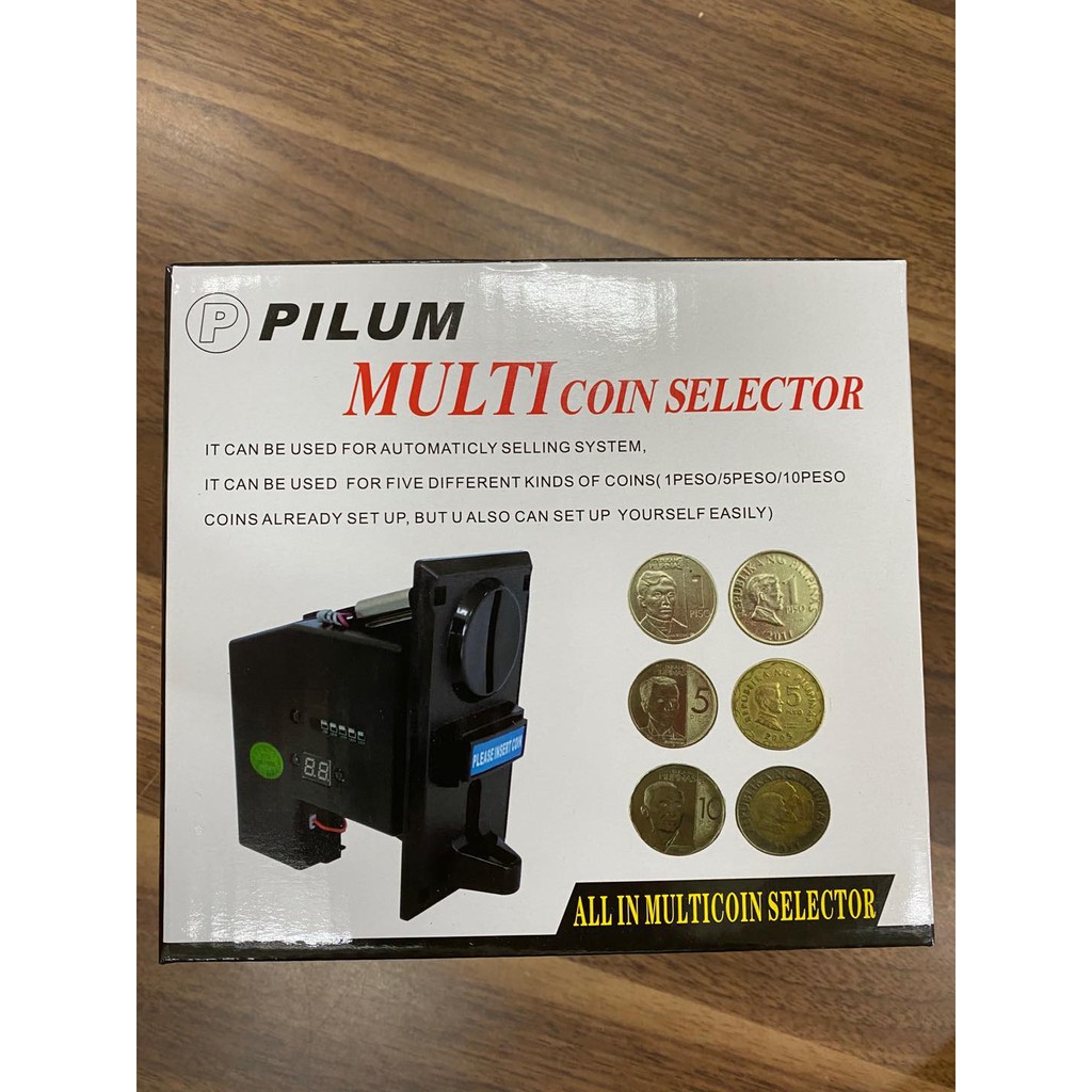 Pilum Multi Coin Slot for PisoNet and PisoWifi Support Old and New ...