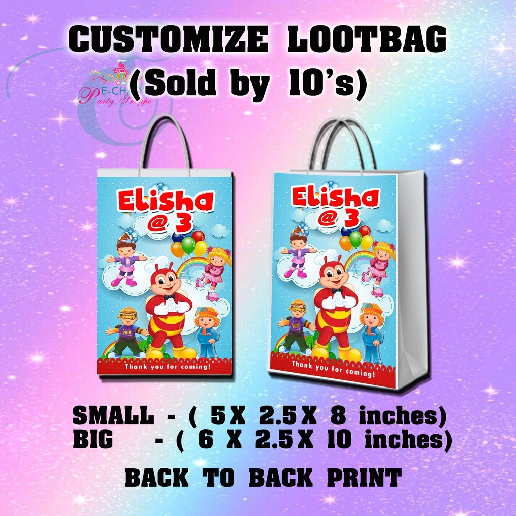 >Jollibee Lootbag / Paper Bag | Shopee Philippines