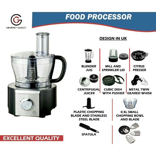 Gourmet Gadget FOOD PROCESSOR | Shopee Philippines