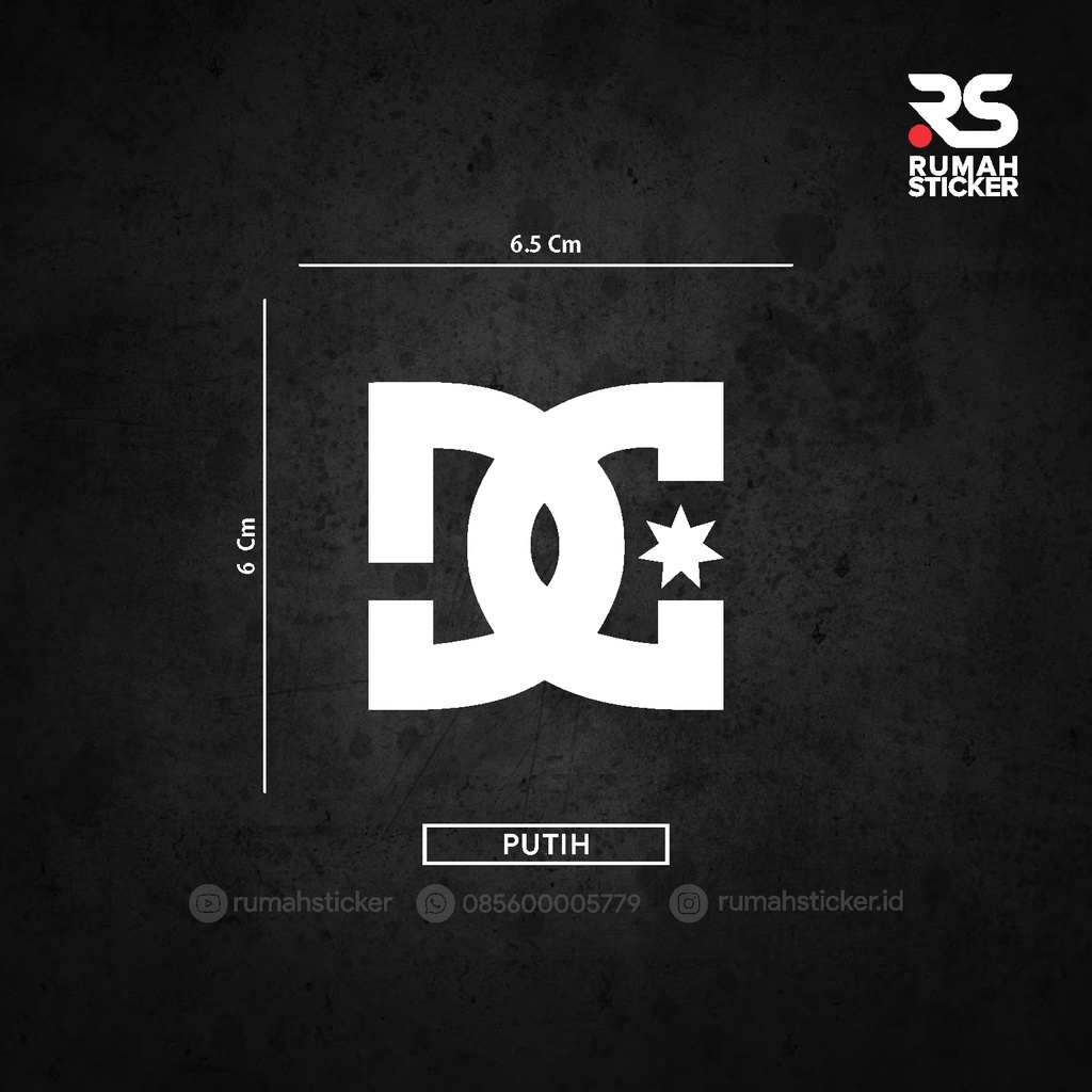 Sticker/sticker CUTTING LOGO DC Shoes/DCshoecousa | Shopee Philippines
