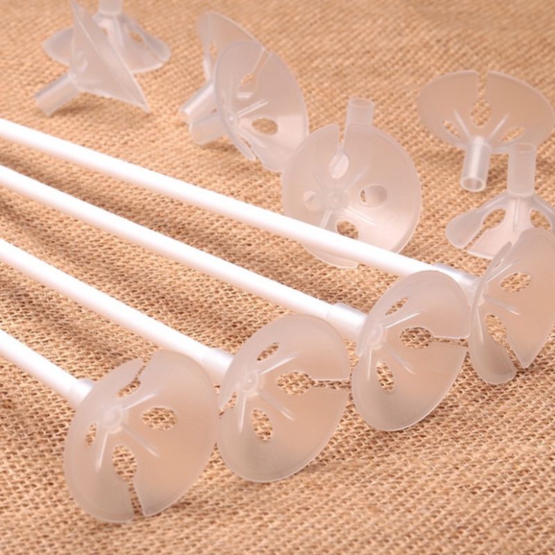 10pcs White Balloon Stick 40cm | BALLOON STICK ONLY (10PCS) | Shopee ...