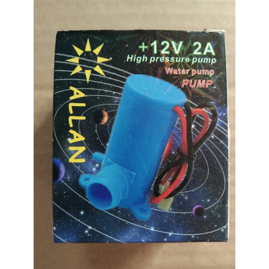 ALLAN WATER PUMP, HIGH PRESSURE PUMP, 12V 2A, BEST FOR AUTOMATIC WATER ...