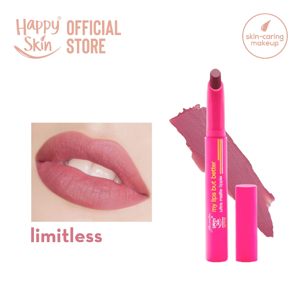 My Lips But Better Happy Skin Swatches | Lipstutorial.org