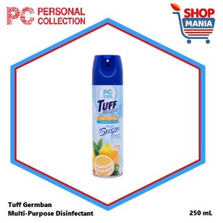 Tuff Germban Multi-Purpose Disinfectant and Room Spray 250mL Lemon Zest ...