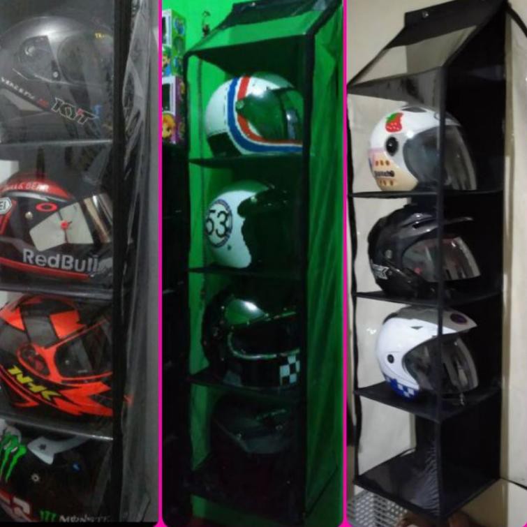 Sap 4 Hanging Helmet Rack And Wall Clock | BeeCost