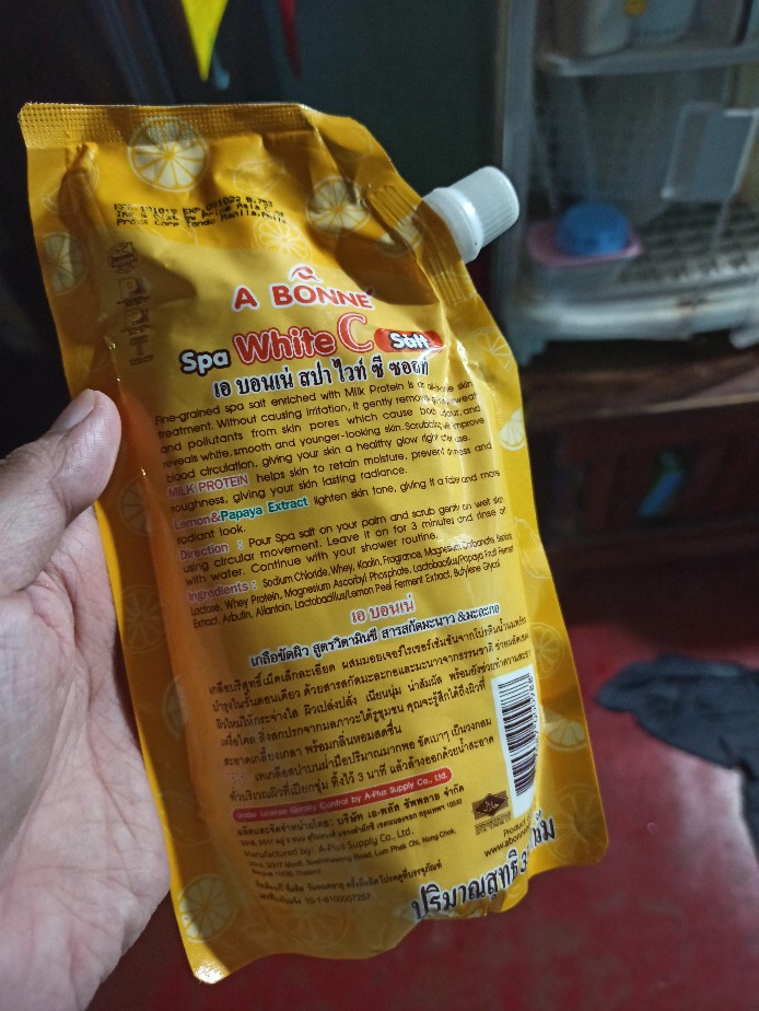 Abonne White Spa C Salt Papaya & Lemon 350g ( A098 ) | Shopee Philippines