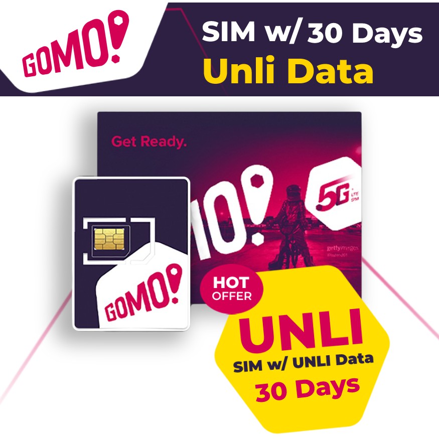 Gomo Sim Card W 30 Days Unli Data Shopee Philippines Vrogue