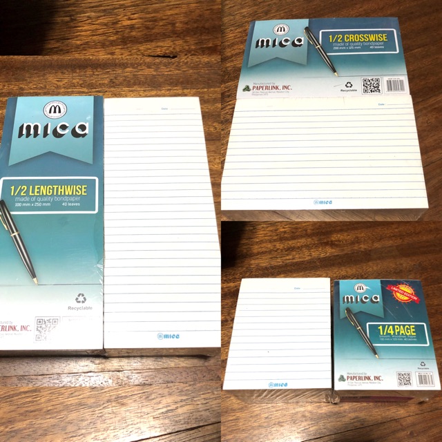 Per Pad 1 2 Lengthwise 1 2 Crosswise 1 4 Intermediate Pad 80 Leaves