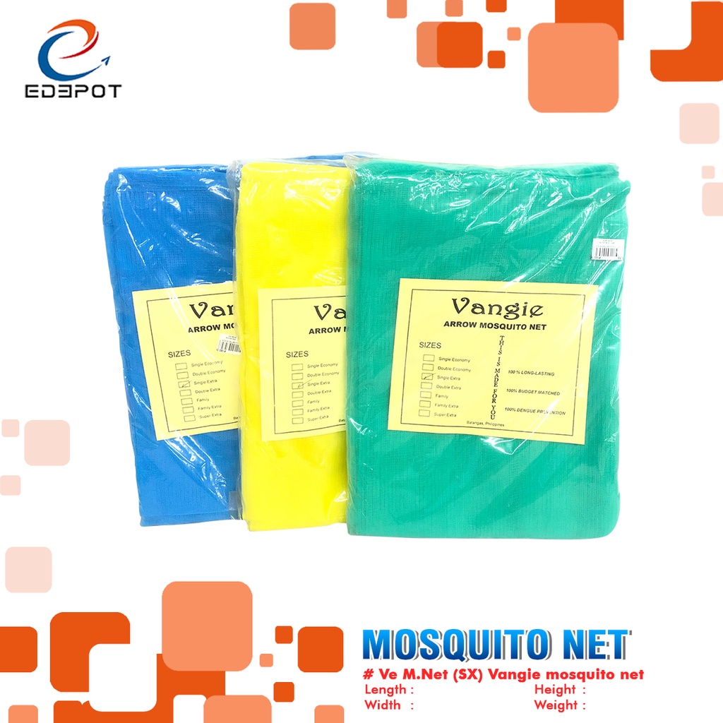 Edepot Mosquito Net High Quality Durable Ve M.Net (SX) | Shopee Philippines