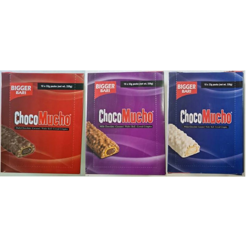 Choco Mucho Chocolate Bars 10 packs x 33g | Shopee Philippines