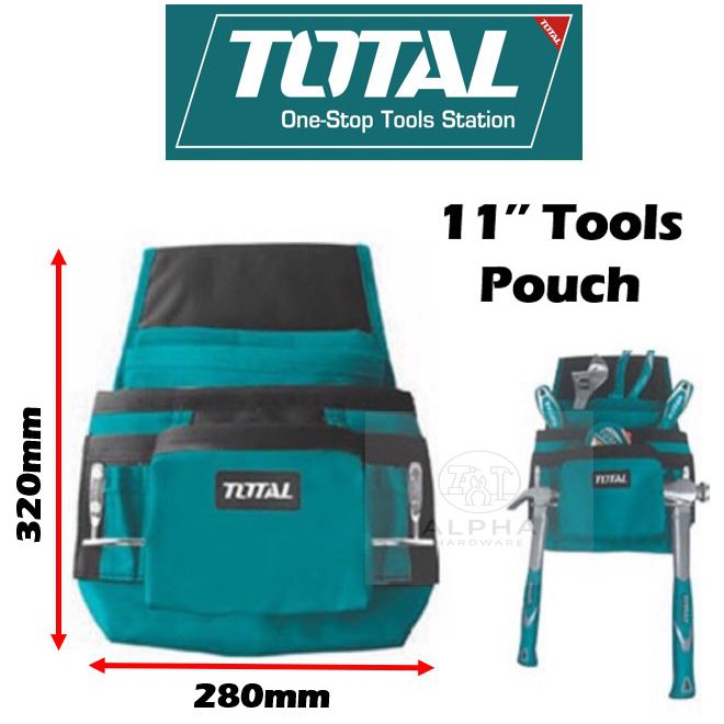 Total Tools Pouch Bag Tool Bag Hammer Holder Handtools Storage Toolkit ...
