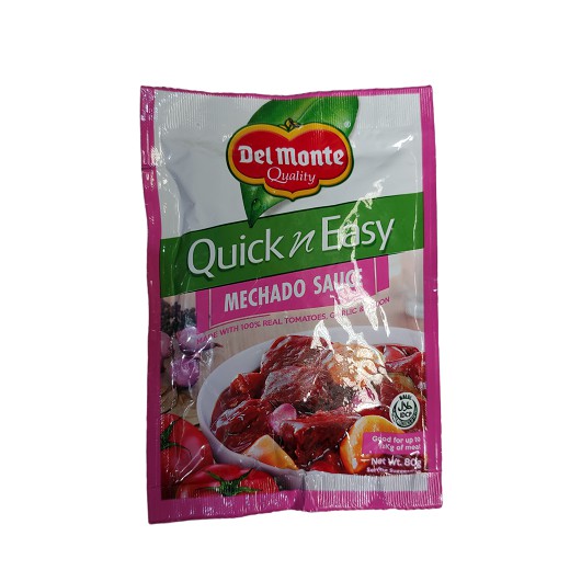 Del Monte Quick 'N Easy Mechado 80g | Shopee Philippines