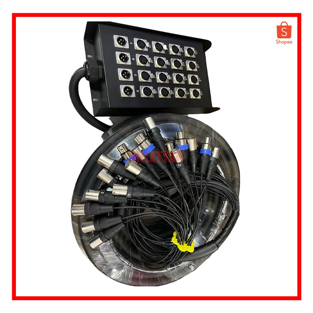 ORIGINAL TRIDENT SNAKE CABLE 16X4 30 METERS | Shopee Philippines