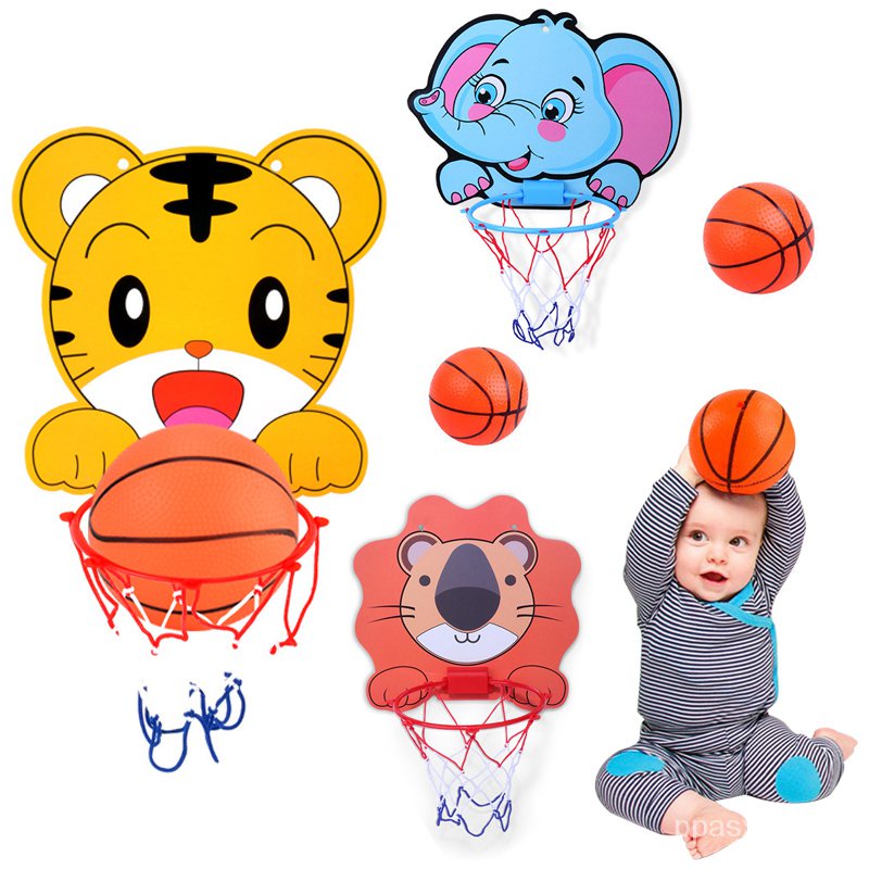 Basketball Hoop Baby Toys Indoor Plastic Basketball Backboard Home ...