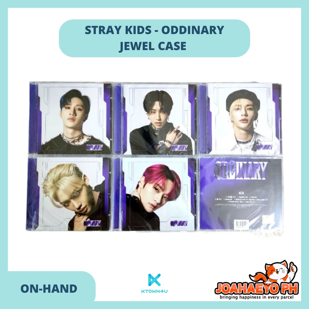 [ON-HAND] STRAY KIDS - ODDINARY JEWEL CASE VERSION SEALED, APPLE MUSIC ...