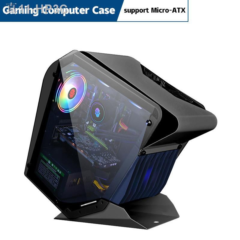 ♚Computer main box DIY Gaming Case Desktop Micro ATX Motherboard ...