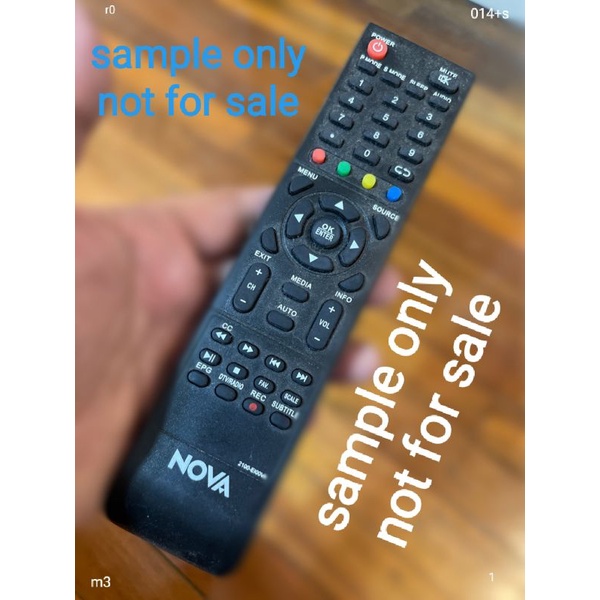 nova led tv remote(universal)100% na gagana sa tv mo | Shopee Philippines