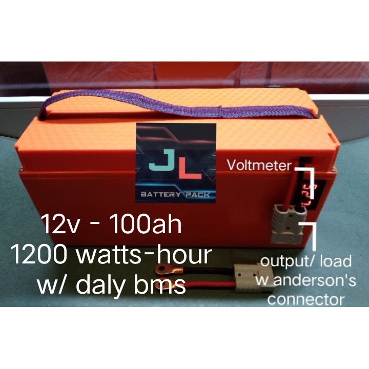 Great power 12v - 100Ah battery pack prismatic LiFEPo4 (Lithium iron ...