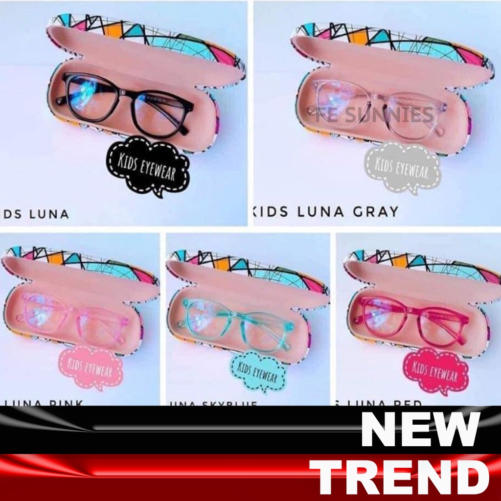 Luna eyewear eyeglasses for kids 2 to 12 y/o anti radiation for kids ...
