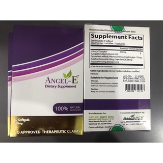 Angel-E Dietary Supplement 10 Softgel 500mg | Shopee Philippines