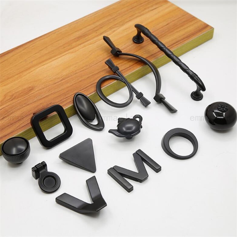 Creative Shape Zinc Alloy Drawer Handles Wardrobe Cupboard Cabinet Door ...