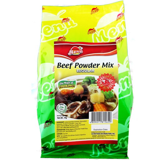 Menu Beef Powder Mix 1kg | Shopee Philippines