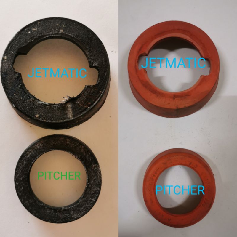 Sapatilya Jetmatic Pitcher Black Orange / Rubber Gasket / Rubber Cap ...