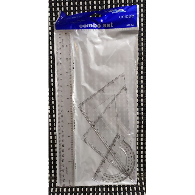 RULER COMBO SET/Geometric (30cm) | Shopee Philippines