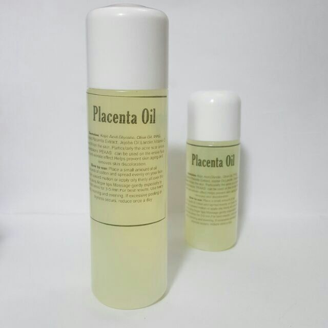 Placenta Oil 60ml & 120ml | Shopee Philippines