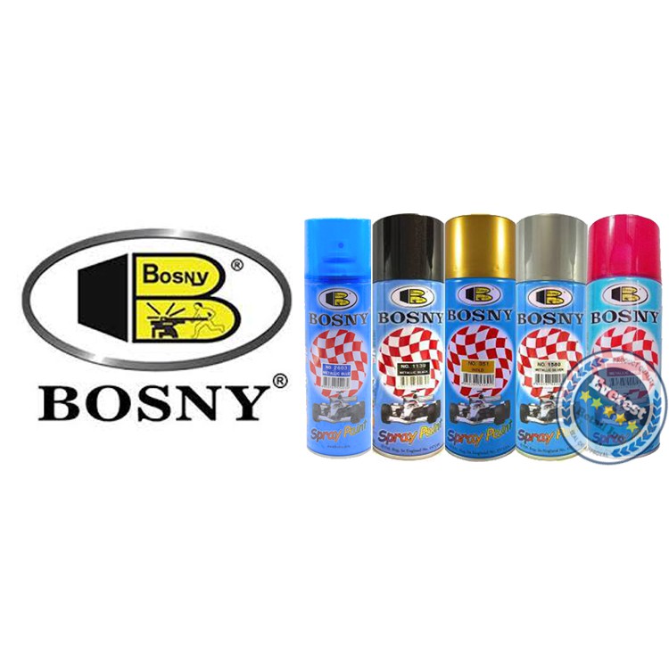 Bosny Metallic Spray Paint (Choose Color Variation) | Shopee Philippines