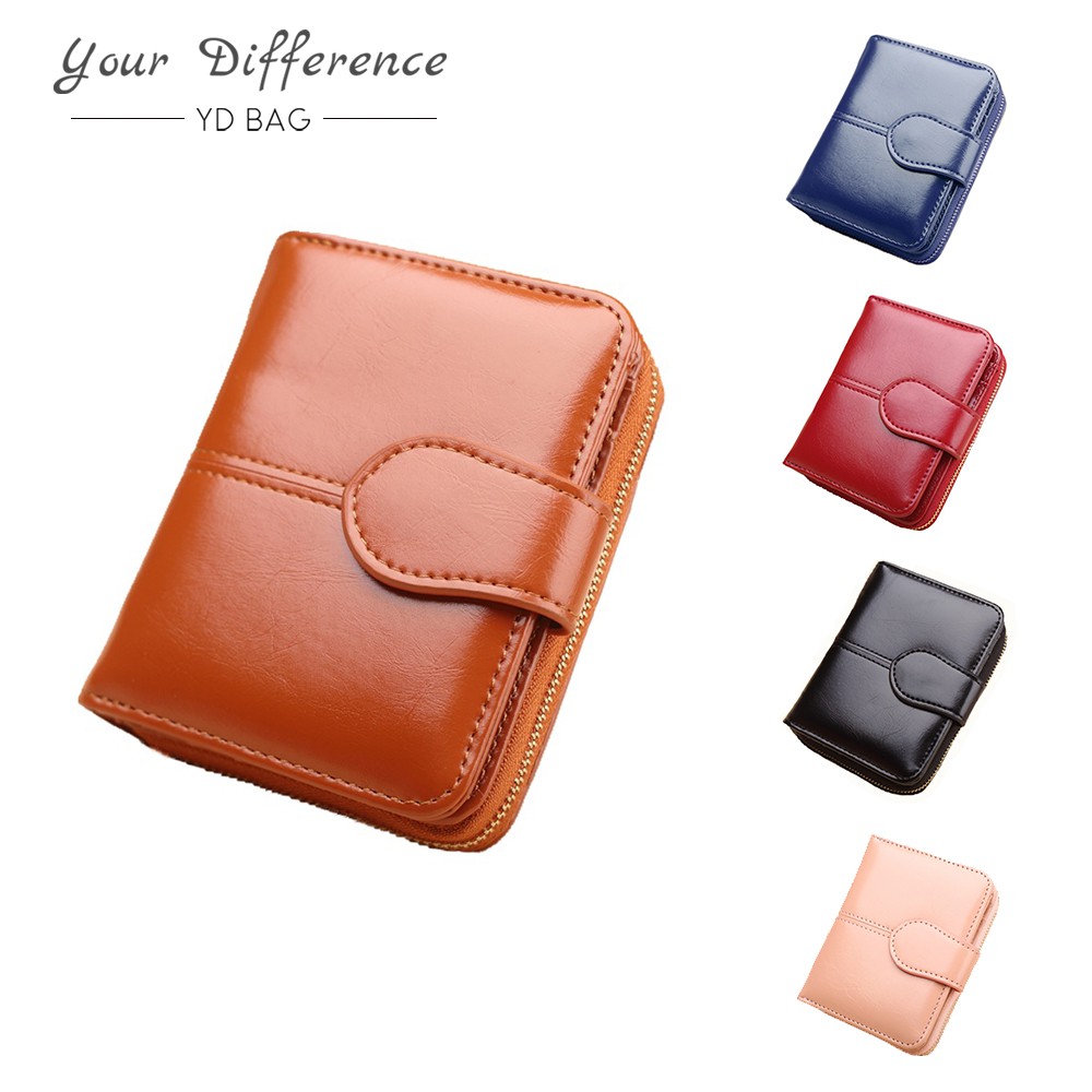 [Ready Stock]Wallets women coin purse short wallet korean wallet card ...