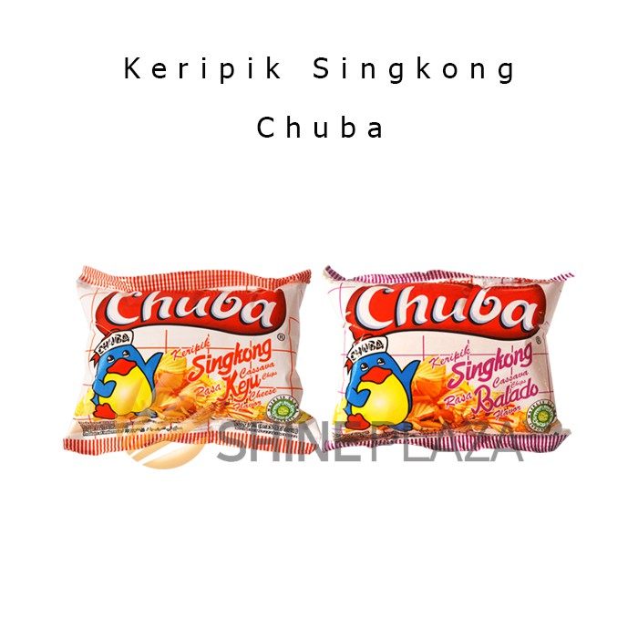 Chuba Cassava Chips Balado Cheese Snack Jadul Halal | Shopee Philippines