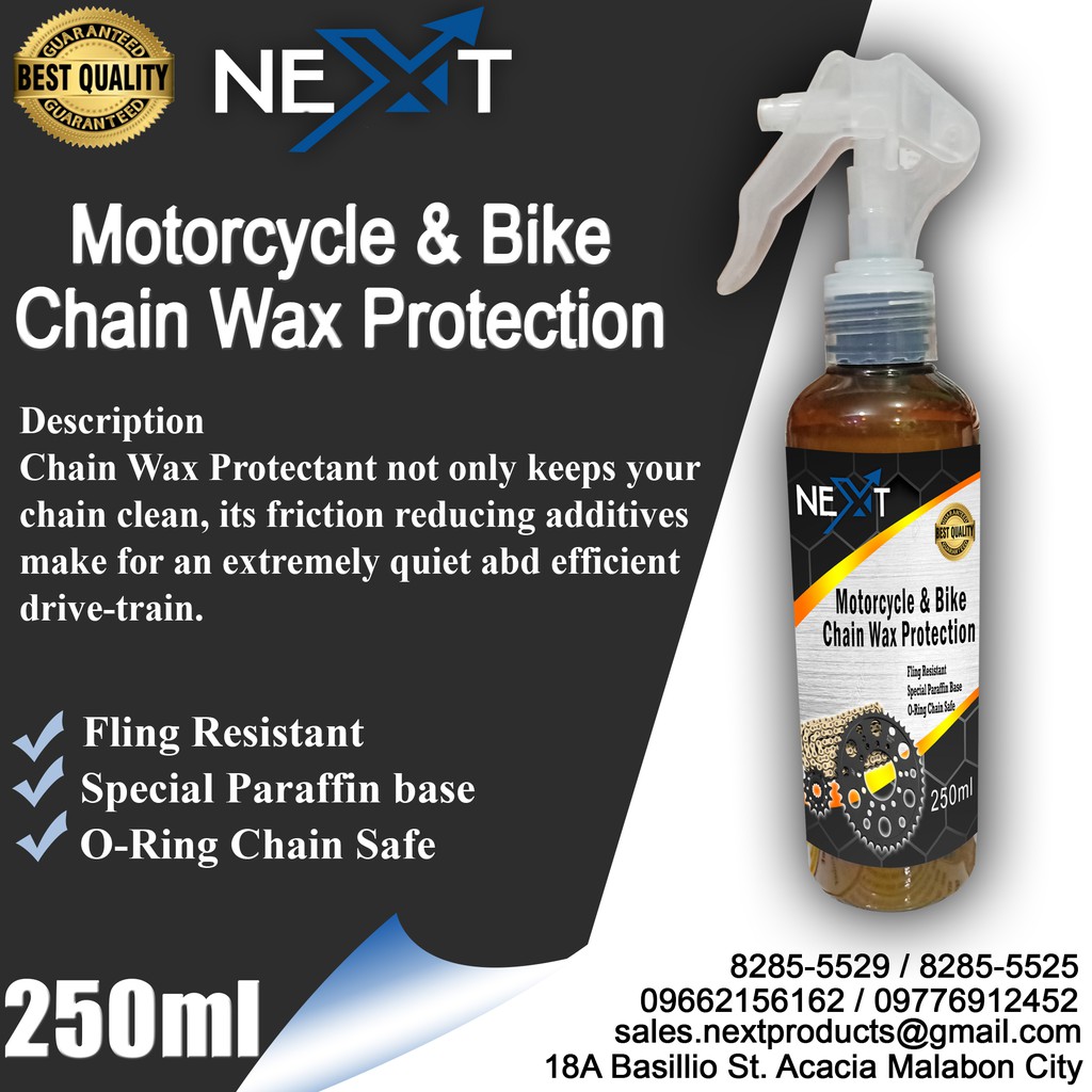 Motorcycle Chain Wax (250ml) | Shopee Philippines