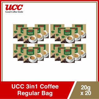 UCC 3-in-1 Coffee Regular Bag (20g x 20) | Shopee Philippines