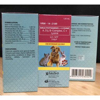 LC VIT for Dogs (120ml) | Shopee Philippines
