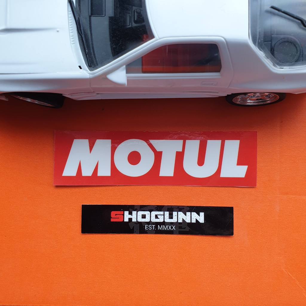 Motul Oil Logo Vinyl Laminated Sticker | Shopee Philippines