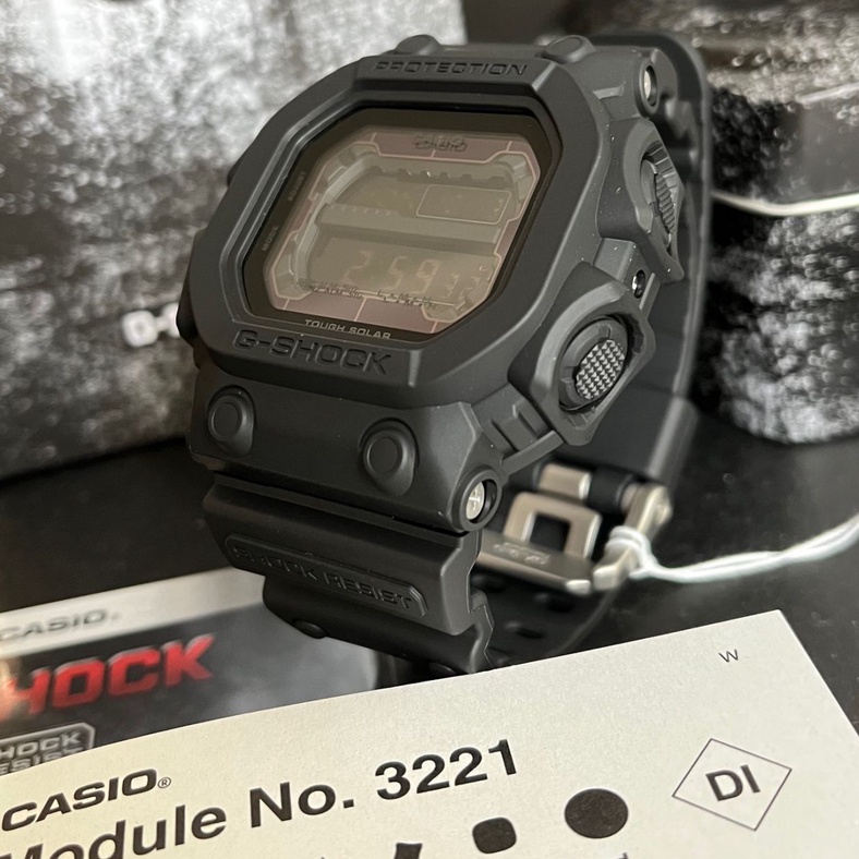 Casio G Shock GX56BB-1 Basic Black Tough Solar Mudman XL Watch For Men ...