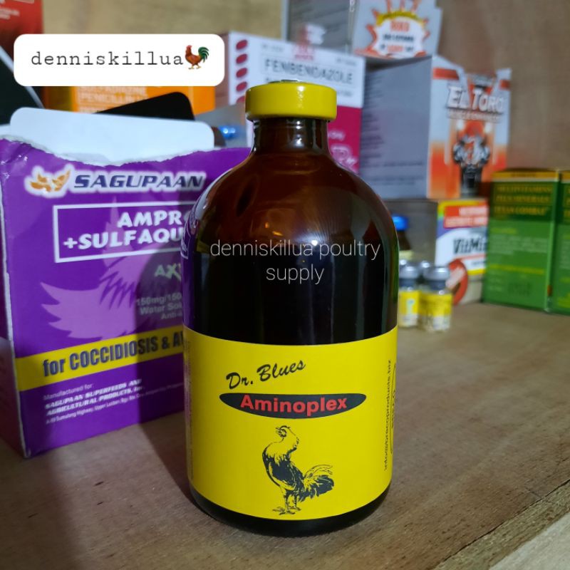 Dr.Blues Aminoplex(100%ORIGINAL) (100ml) FOR GAME BIRD | Shopee Philippines