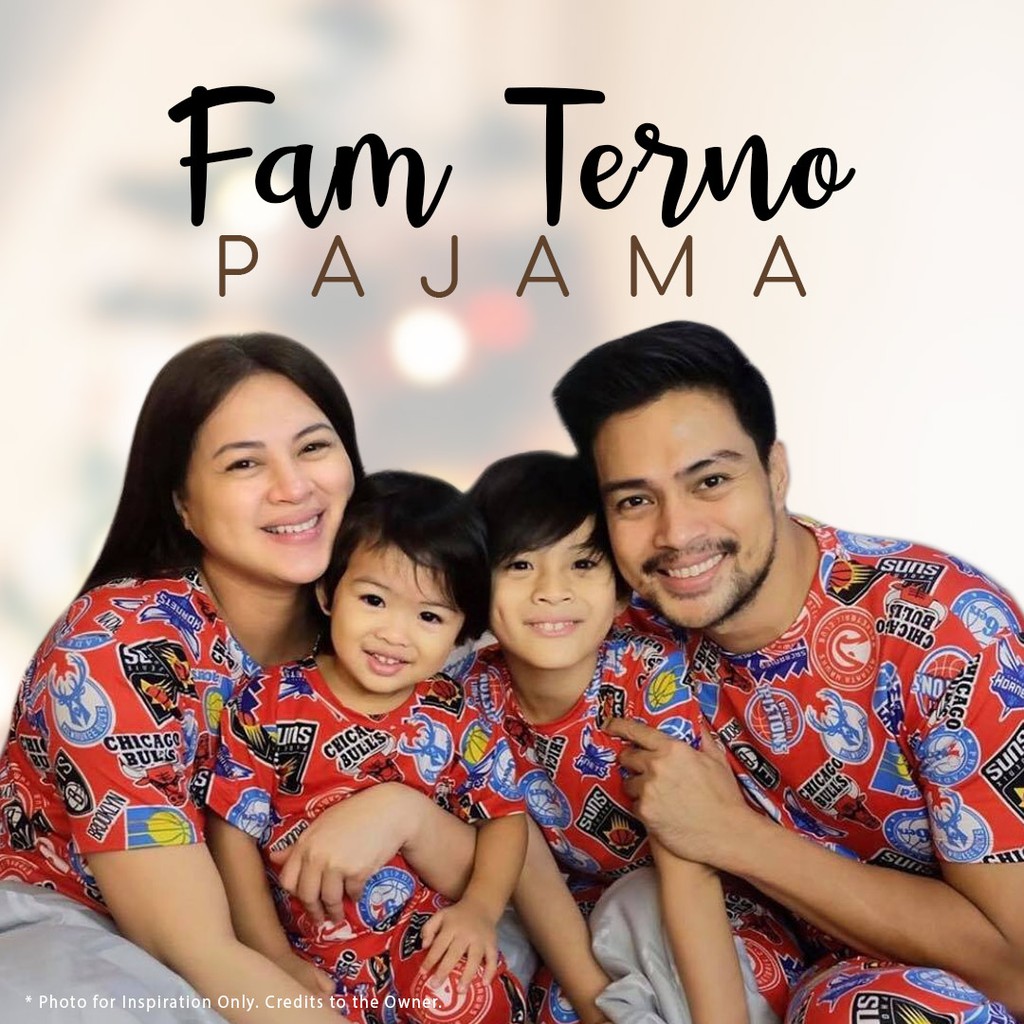 Family Terno Pajama Pambahay Pantulog Matchy Parents and Kids From Kids ...