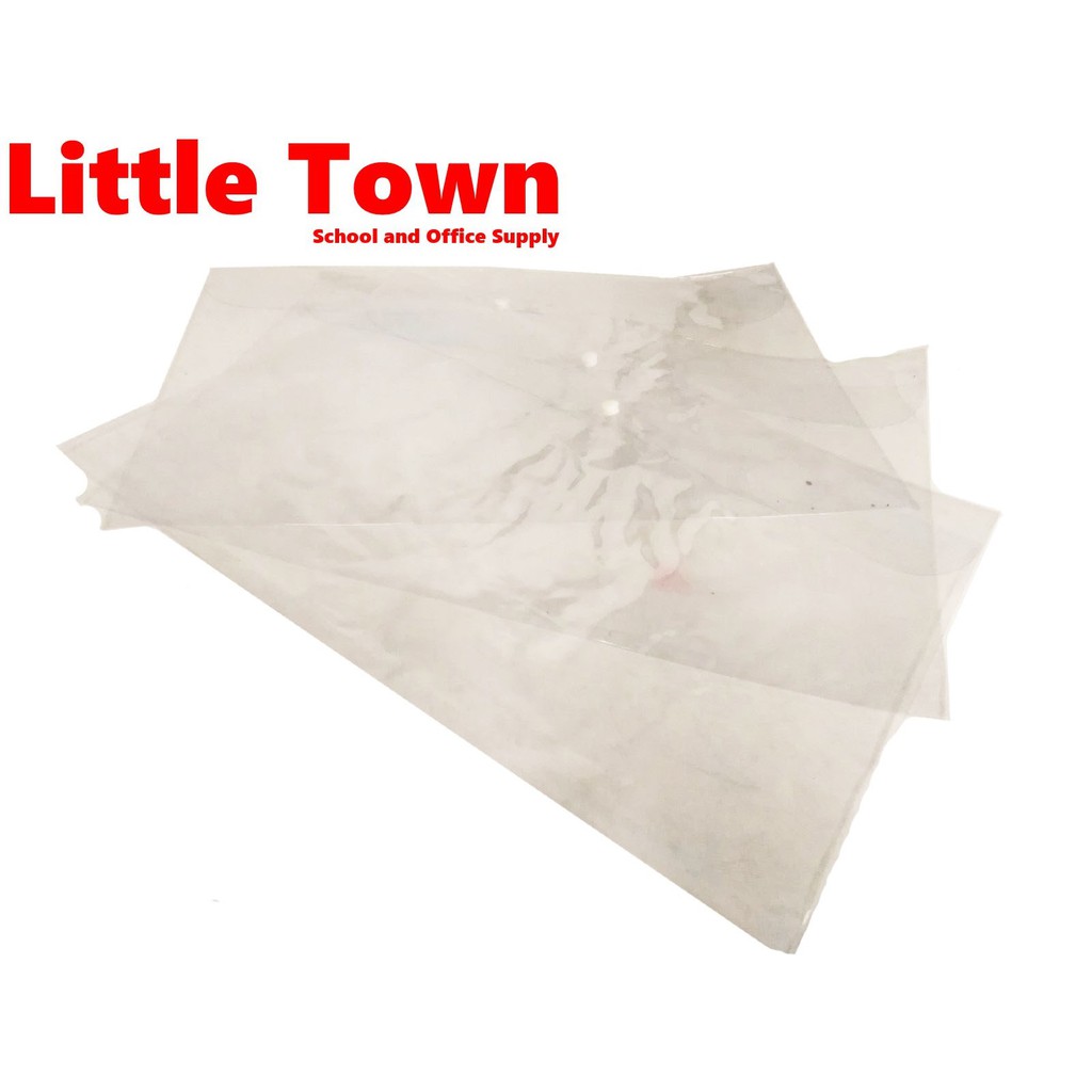 3 Pieces Plastic Envelope Clear | Shopee Philippines